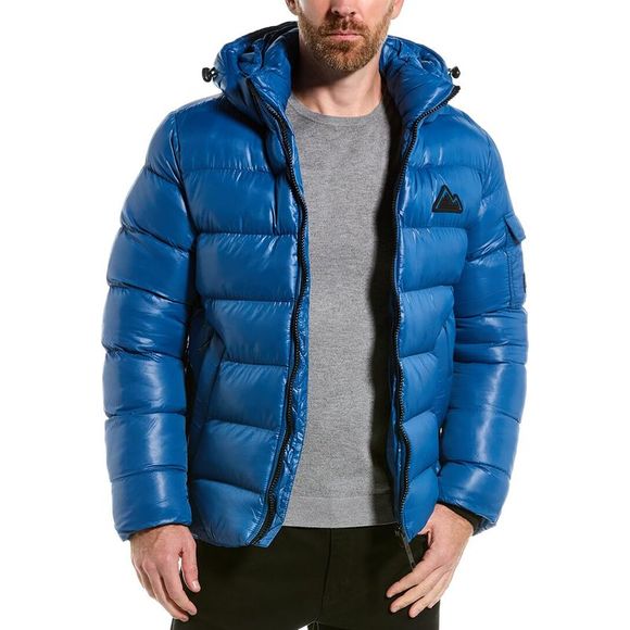 Point Zero | Jackets & Coats | Point Zero Ripstop Quilted Puffer Coat ...
